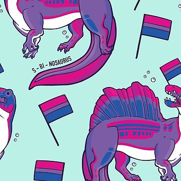 "Studio 252MYA Collaboration: S - bi - nosaurus" Sticker for Sale by ...