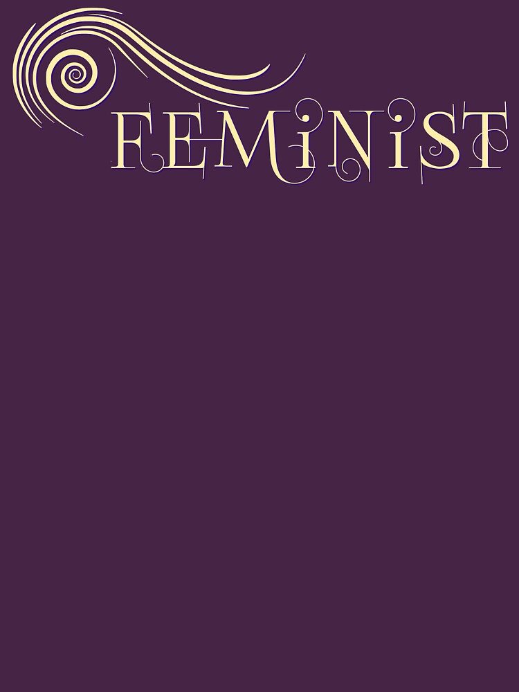 "Firespiral Feminist (light)" T-shirt for Sale by firespiral ...