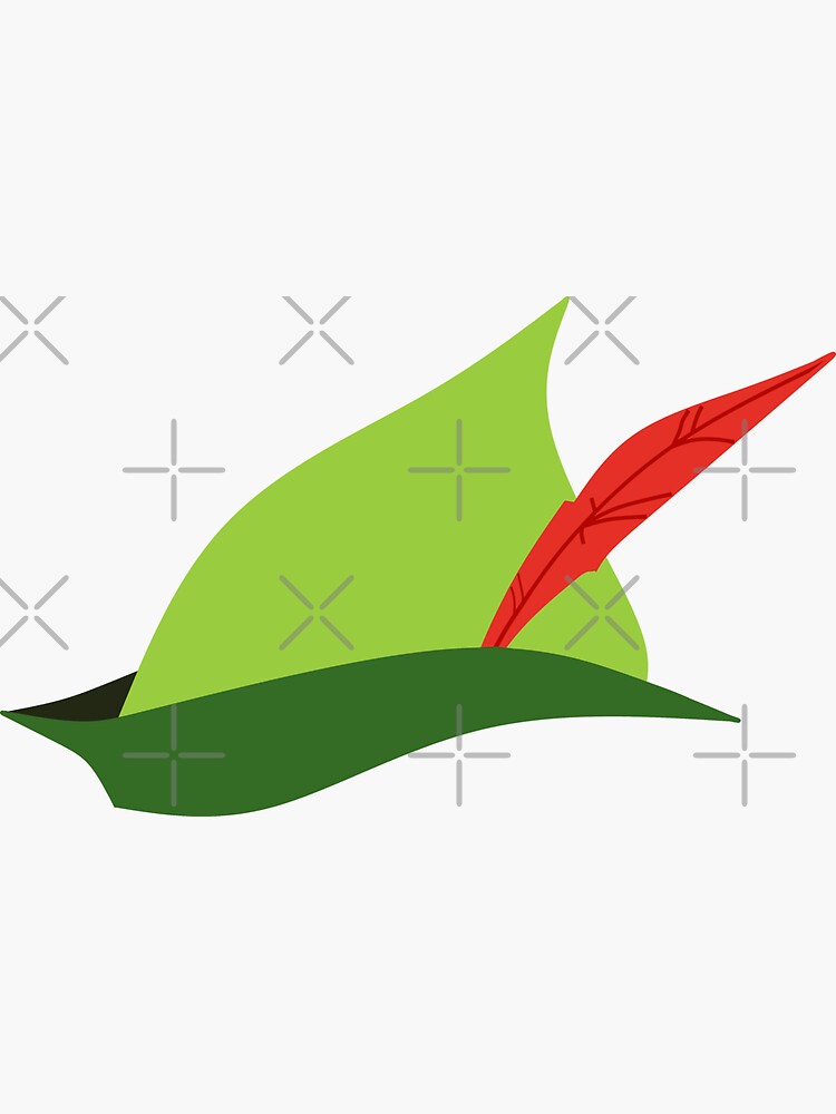 "The Red-Feathered Hat of an Explorer" Sticker for Sale by PigNose ...