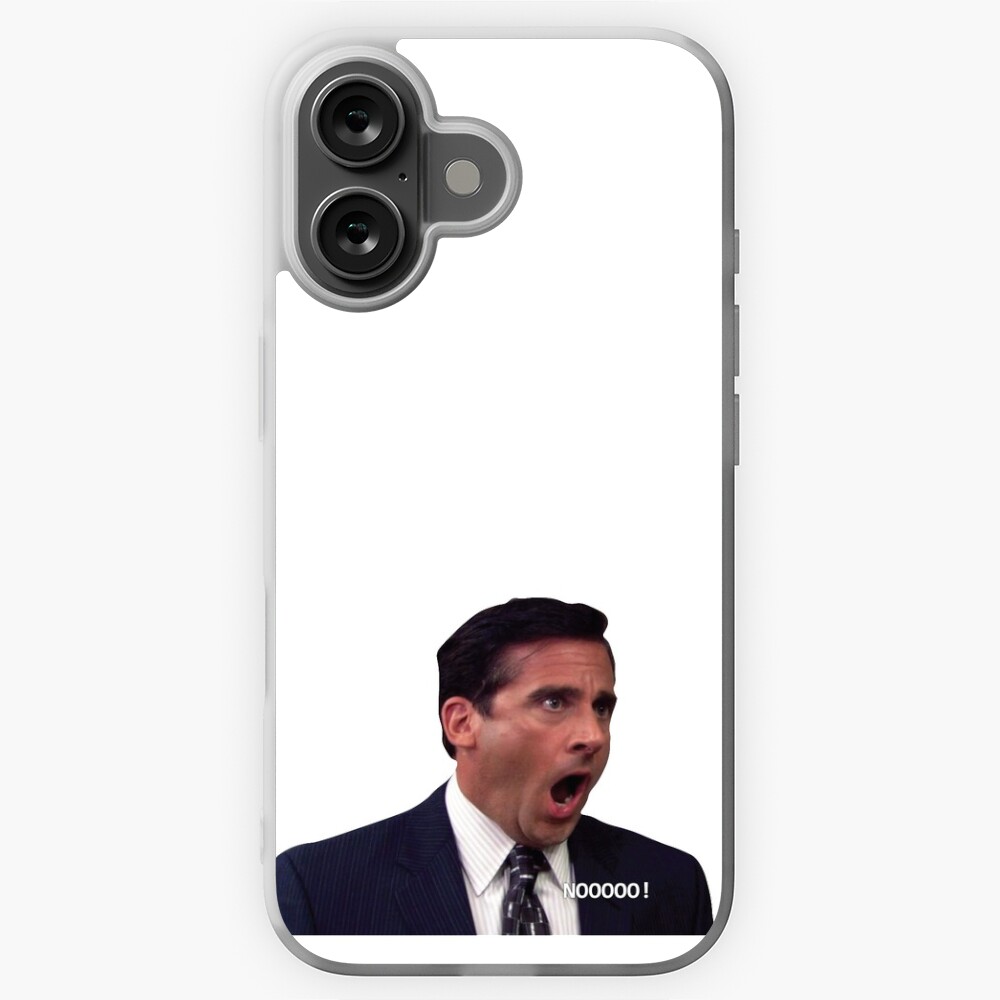 "The Office: Michael Scott Screaming, Noooo! " Sticker for Sale by ...