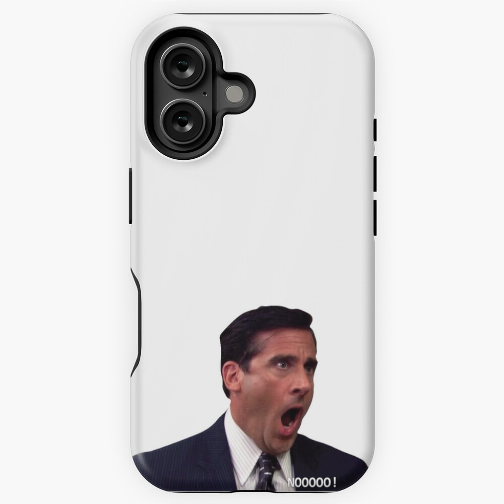 "The Office: Michael Scott Screaming, Noooo! " Sticker for Sale by ...