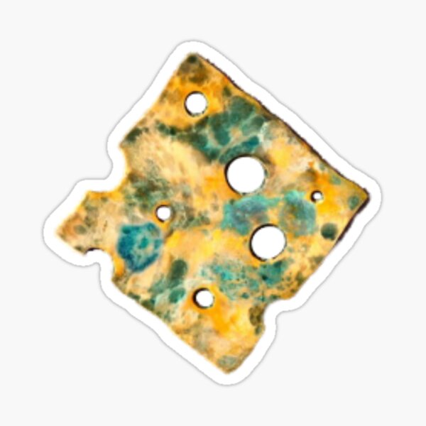 "the cheese" Sticker for Sale by JuliaTheThird | Redbubble
