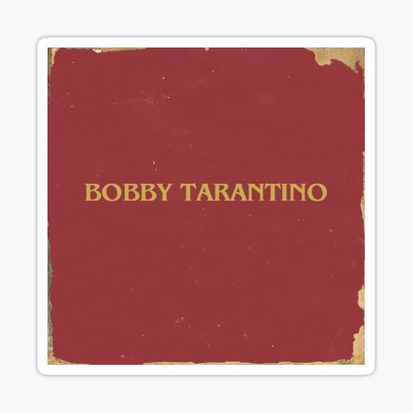 "Bobby Tarantino - Logic Album Art Sticker" Sticker by crossroadsts ...