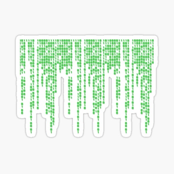 "Matrix" Sticker for Sale by borisink | Redbubble