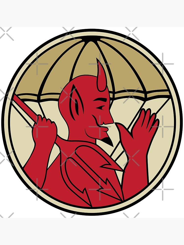 "504th Parachute Infantry "Devils"" Art Print for Sale by jcmeyer ...