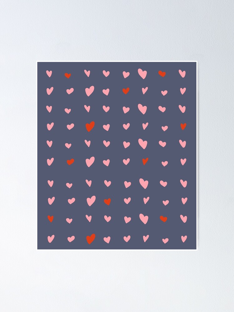 "Imperfect hearts" Poster by Lucyskillicorn | Redbubble