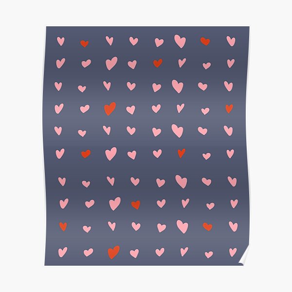 "Imperfect hearts" Poster by Lucyskillicorn | Redbubble