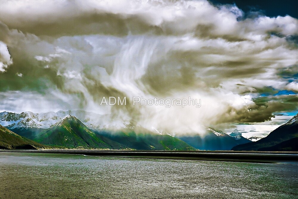 "Alaska Snow Storm in the Mountains" by Amber D Hathaway Photography ...