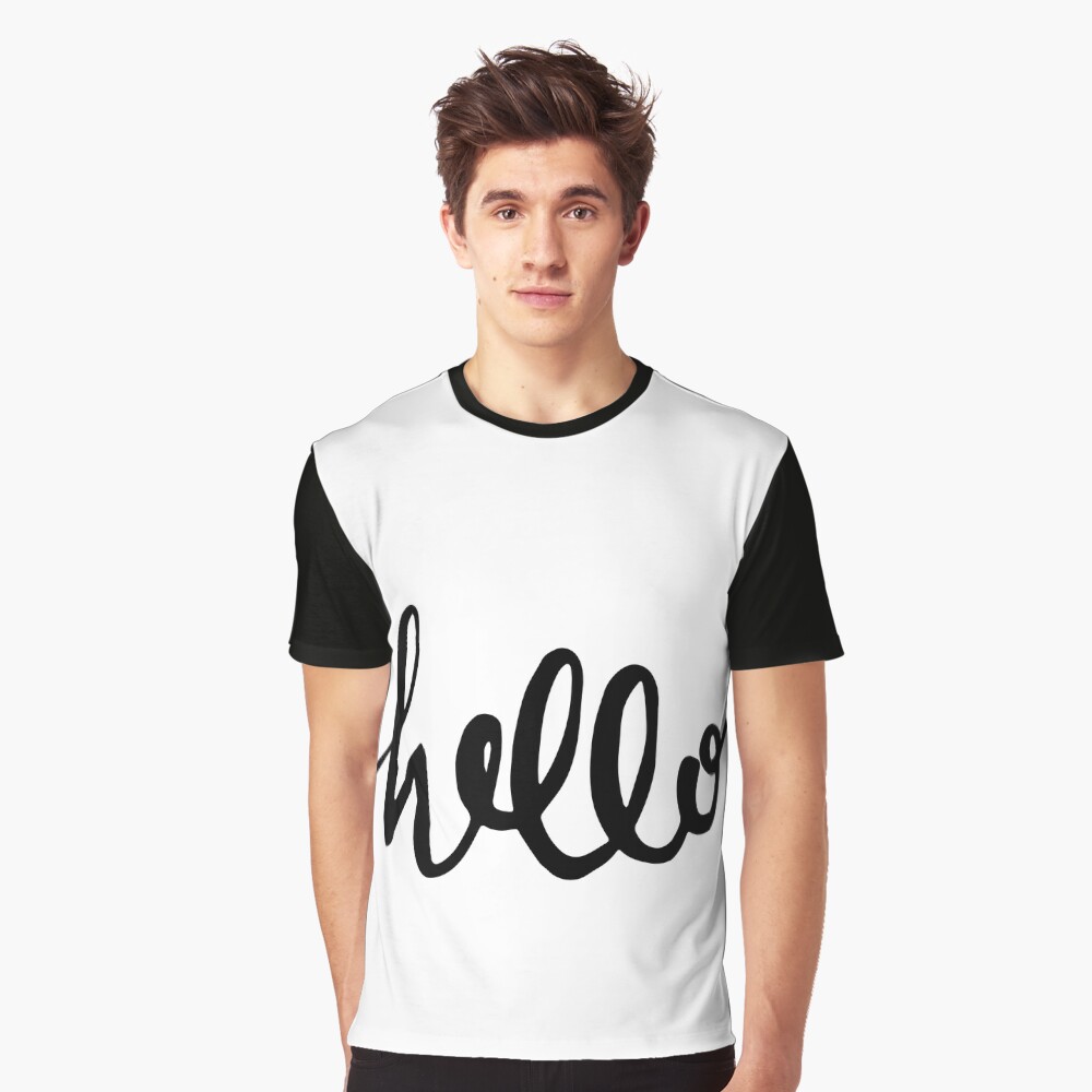 "Hello" Sticker for Sale by Katie Thomas | Redbubble