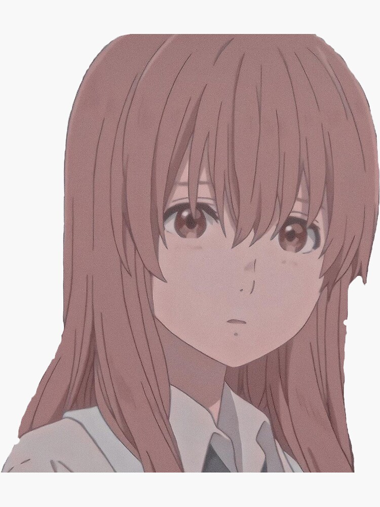 "A SILENT VOICE // SHOKO " Sticker for Sale by n8kazuma | Redbubble