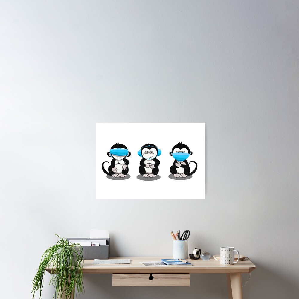 "three degrees of protection" Poster by Rayzetkraut | Redbubble