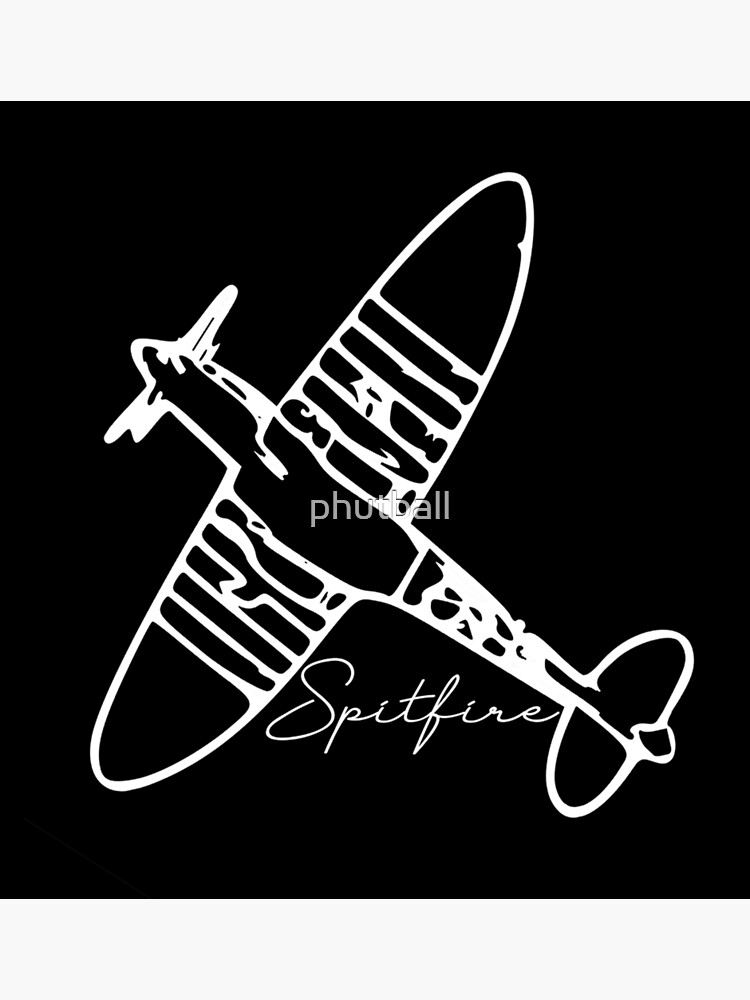 "Supermarine Spitfire from World War II" Art Print by phutball | Redbubble