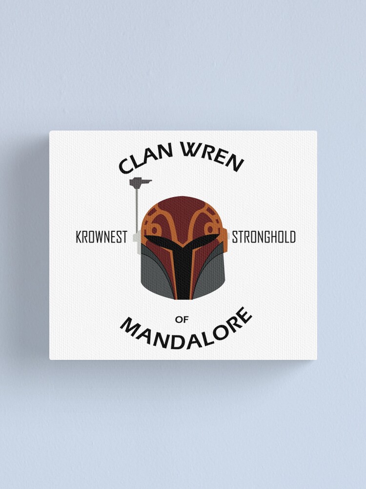 "Clan Wren Logo" Canvas Print by JWGraphics | Redbubble