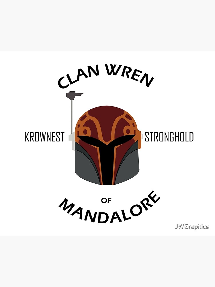 "Clan Wren Logo" Canvas Print by JWGraphics | Redbubble