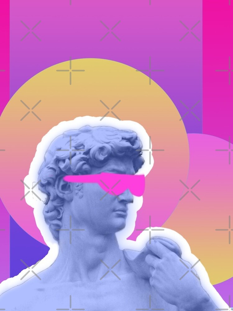 "Vaporwave David statue " iPhone Case for Sale by fleecstore | Redbubble