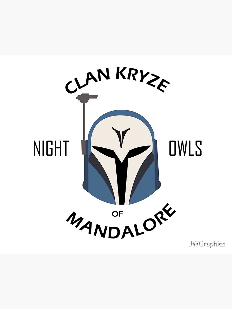 "Clan Kryze Logo" Poster for Sale by JWGraphics | Redbubble