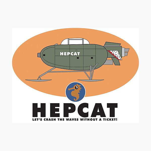 Lámina fotográfica «Submarino Hepcat de la serie de televisión ...