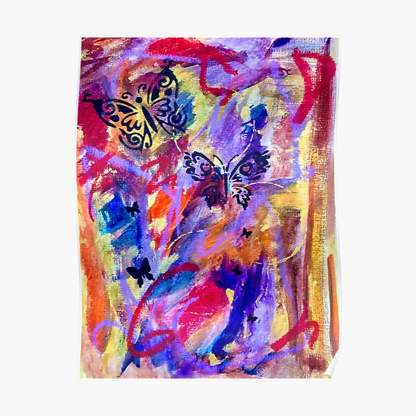 "Flutter" Poster by tiffanyarpdaleo | Redbubble