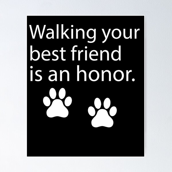 Dog Walker Profession Posters for Sale | Redbubble