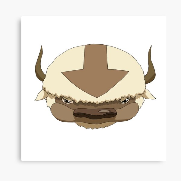 "Appa Avatar the Last Airbender" Canvas Print by kaleswatkin | Redbubble