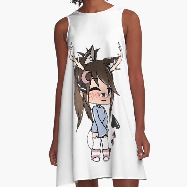 " Kawaii Gacha Deer Cornes Female Girl Gacha life series gachalife " A ...