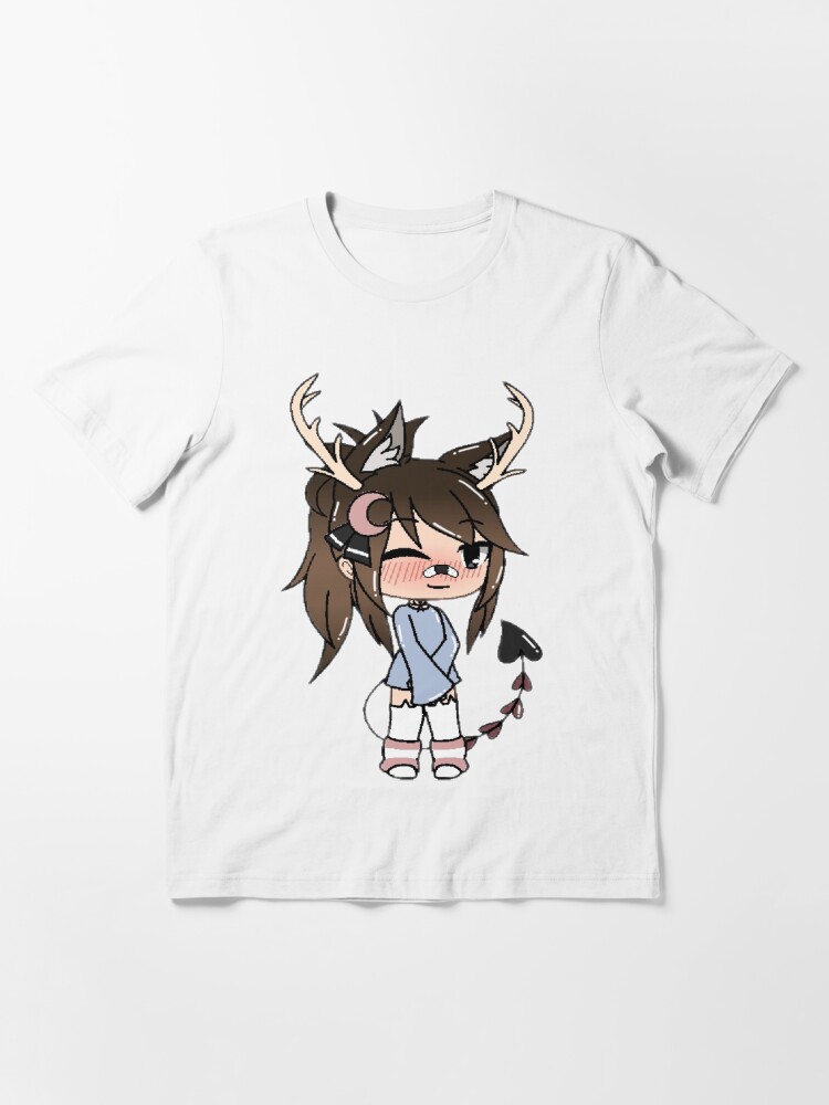 " Kawaii Gacha Deer Cornes Female Girl Gacha life series gachalife " T ...