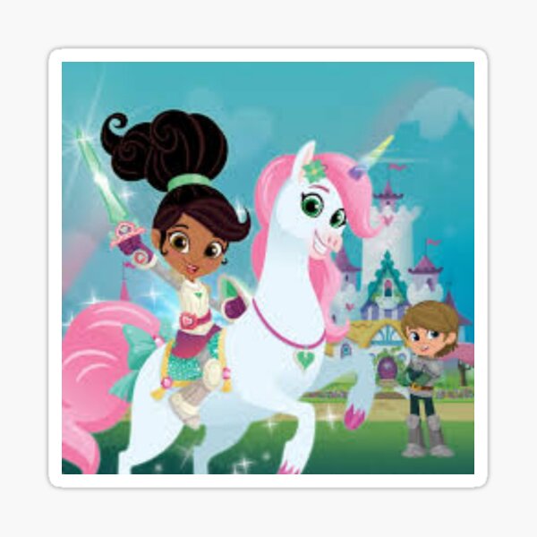 " NELLA THE PRINCESS KNIGHT" Sticker for Sale by Ellis971 | Redbubble