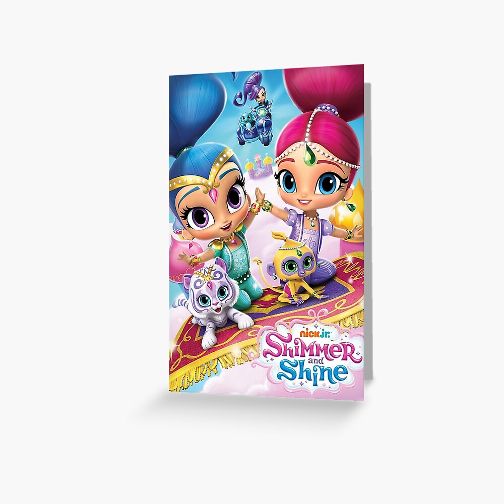 "SHIMMER AND SHINE" Greeting Card by Ellis971 | Redbubble
