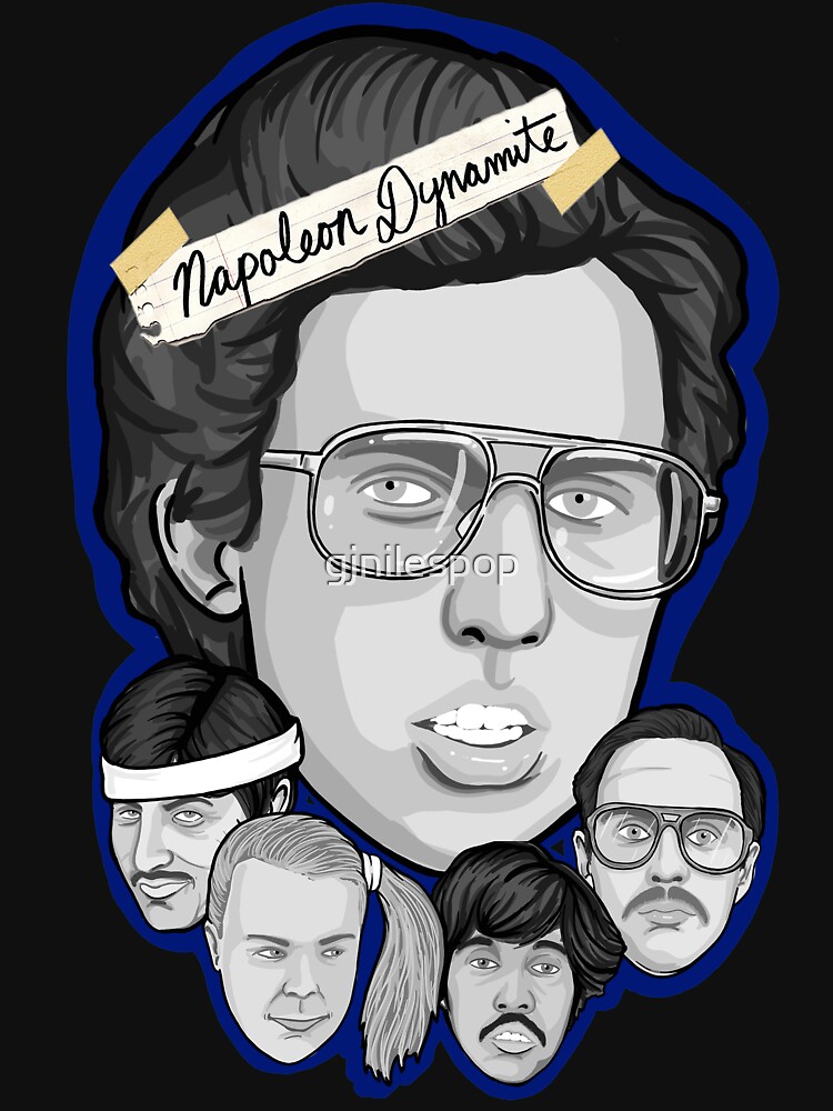 "napoleon dynamite" T-shirt for Sale by gjnilespop | Redbubble ...