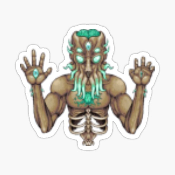 "Terraria Moonlord (full size)" Sticker for Sale by TheZecrom | Redbubble