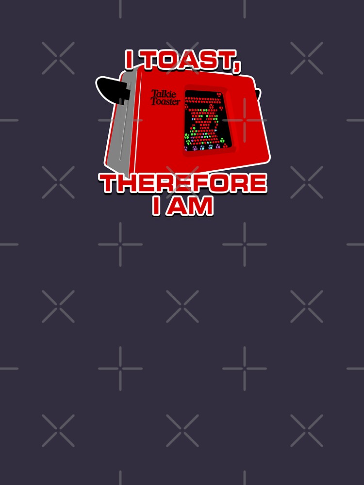 "Red Dwarf - Talkie Toaster (I Toast, Therefore I Am)" T-shirt for Sale ...