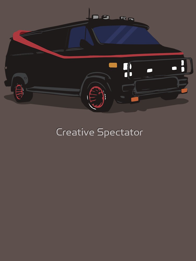 "The A-Team Van " T-shirt for Sale by Feelmeflow | Redbubble | the a ...