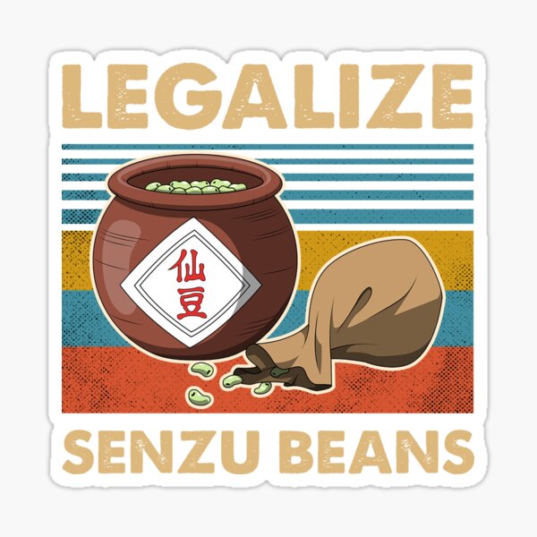Senzu Beans Stickers | Redbubble