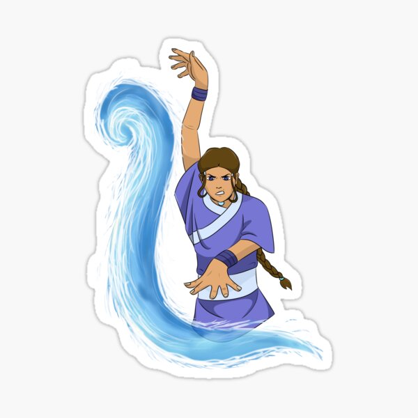 "Katara" Sticker by jm3549 | Redbubble