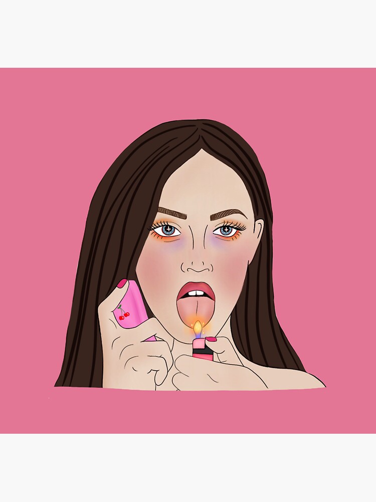 "Jennifer's Body Lighter" Sticker for Sale by xtinadraws | Redbubble