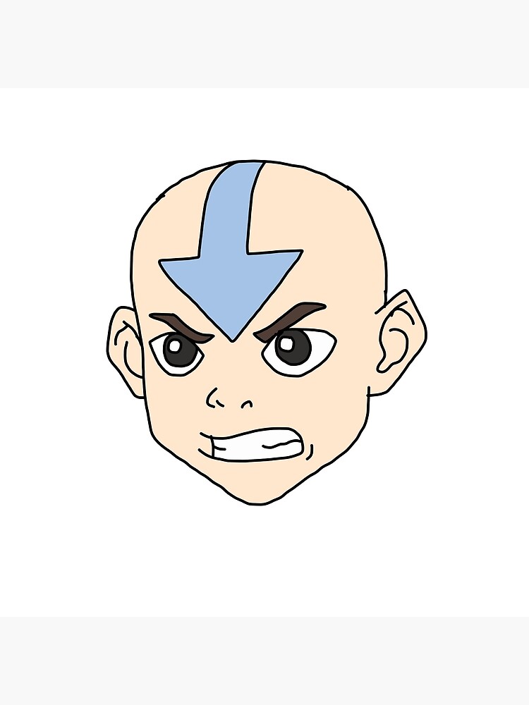 "Aang Avatar" Poster for Sale by doodlesbylinds1 | Redbubble