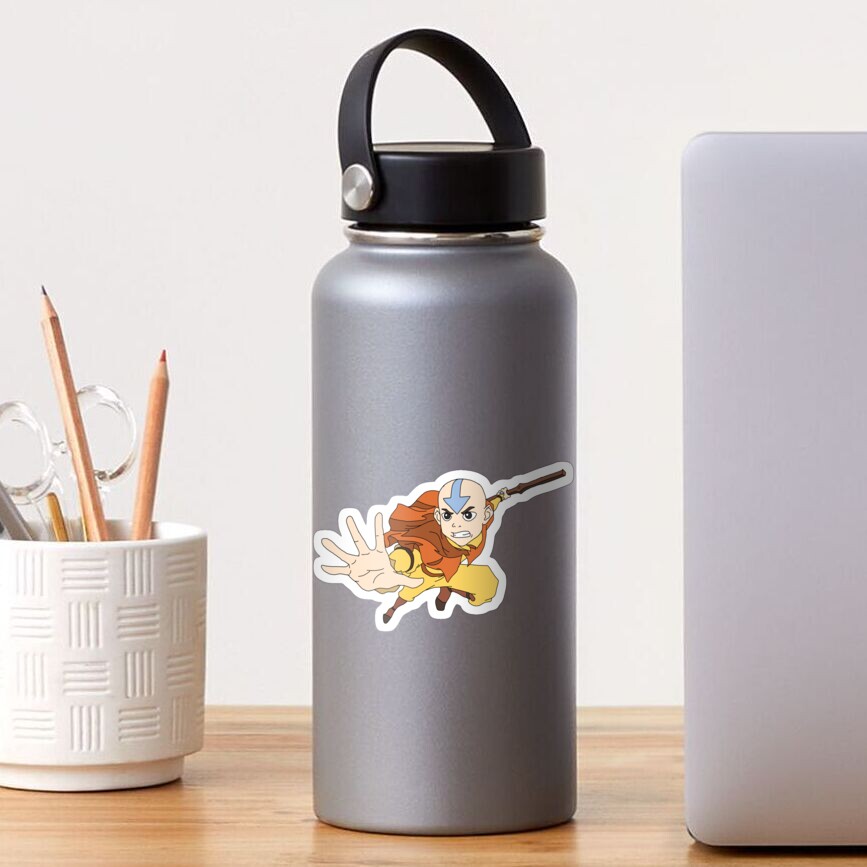 "Flying Aang Avatar" Sticker for Sale by doodlesbylinds1 | Redbubble