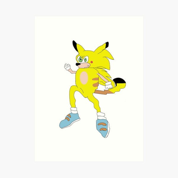Sonichu Wall Art | Redbubble