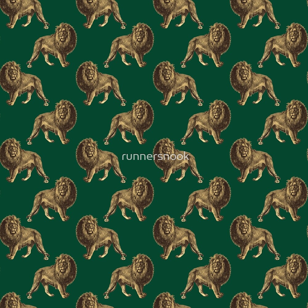 "Emerald and Gold Safari / Animal Print Pattern Collection (style 16 ...