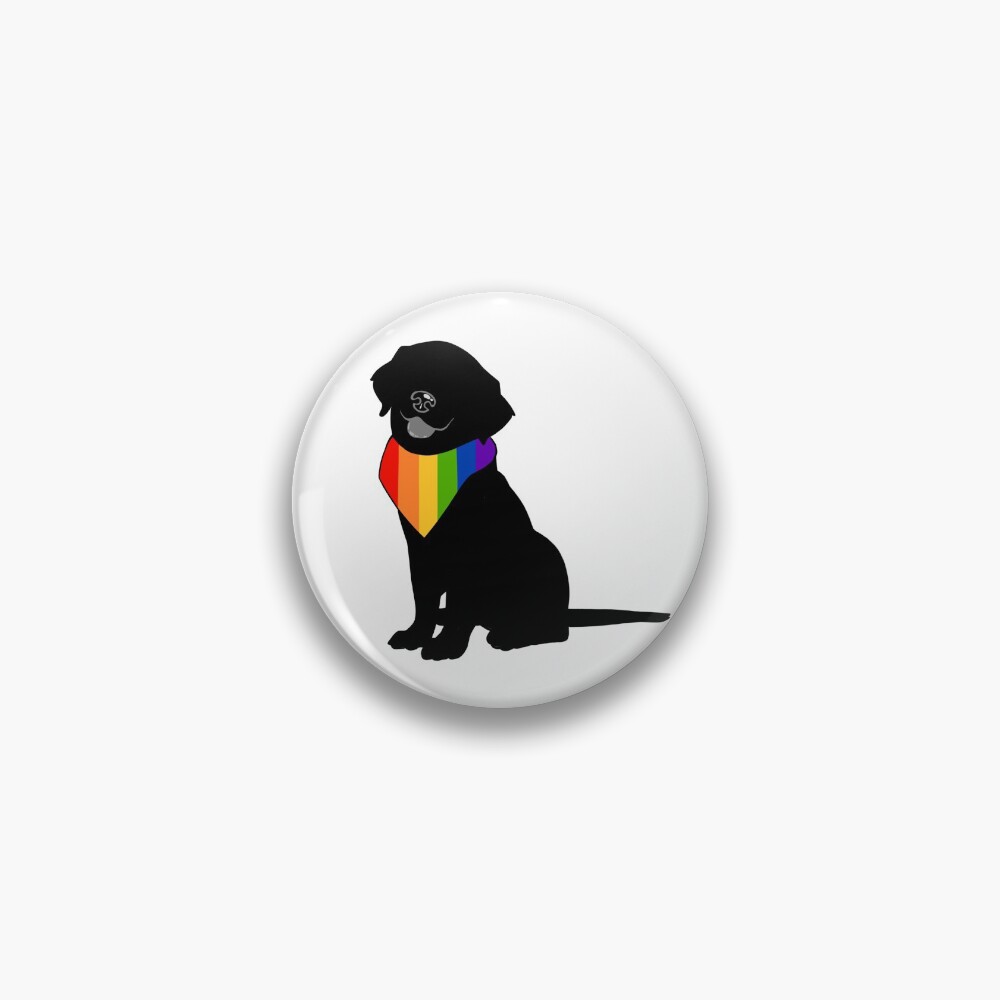 "Gay Pride Dog" Sticker for Sale by gemified | Redbubble
