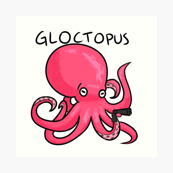 "Gloctopus" Art Print for Sale by michaellemuel | Redbubble