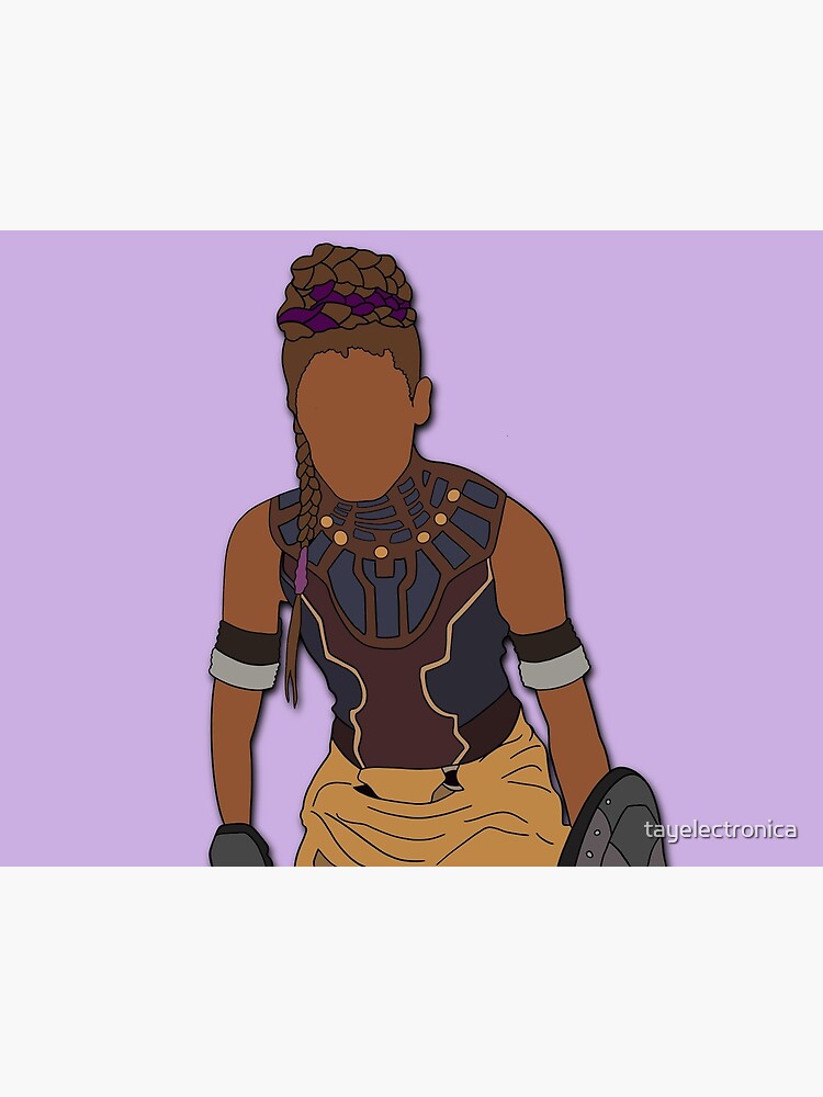 "Shuri Black Panther Fan Art Aufkleber" Poster von tayelectronica ...
