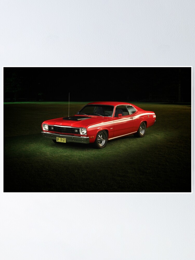 "1974 Plymouth Duster" Poster for Sale by Andrew Felton | Redbubble