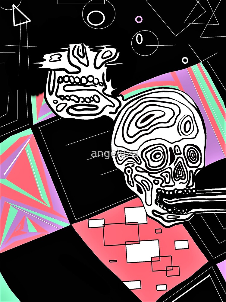 "dissolving into new heights" Sticker for Sale by angelyza | Redbubble