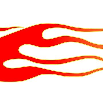"Jeff Gordon Flames" Sticker for Sale by CGardnerDesign | Redbubble