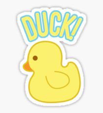 Yellow Rubber Duck Stickers | Redbubble