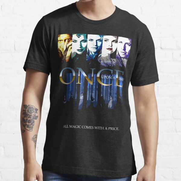 "ONCE" T-shirt for Sale by tonksiford | Redbubble | ouat t-shirts ...
