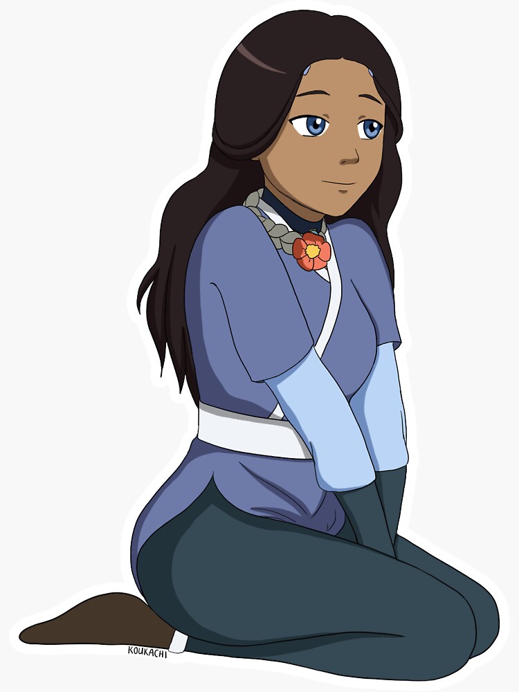 "Avatar: The Last Airbender Katara" Sticker for Sale by koukachi ...