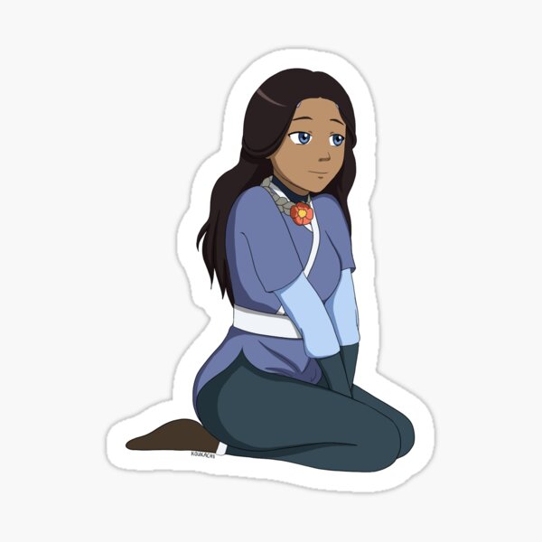 "Avatar: The Last Airbender Katara" Sticker for Sale by koukachi ...