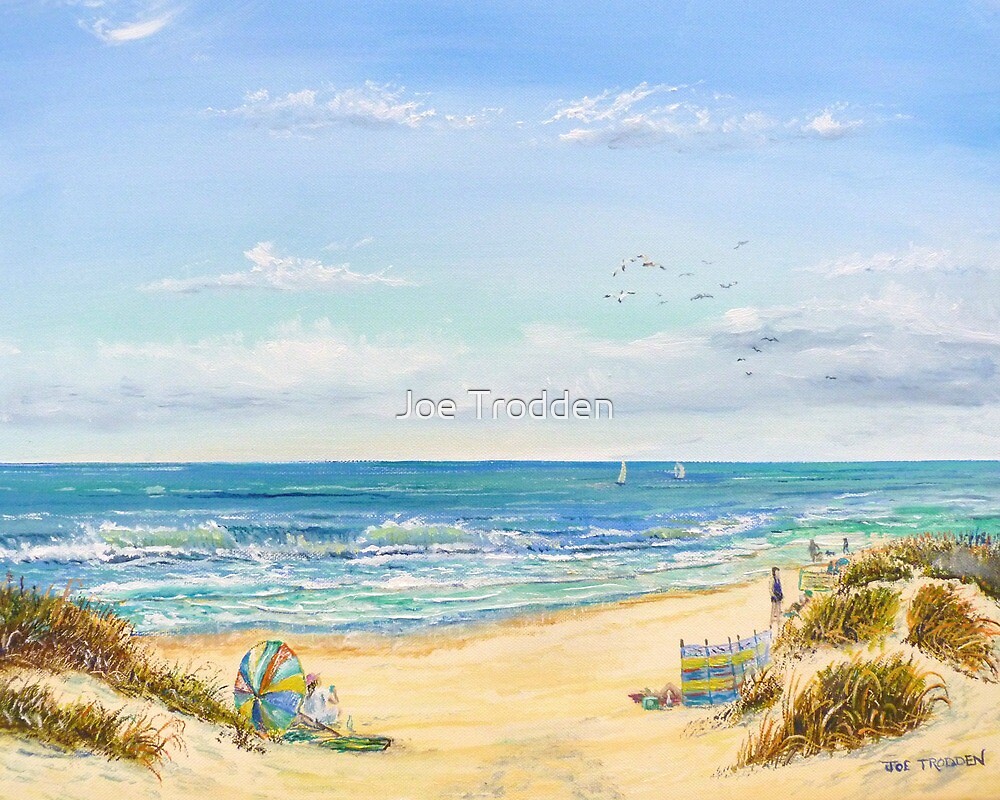 "A day at the seaside" by Joe Trodden | Redbubble